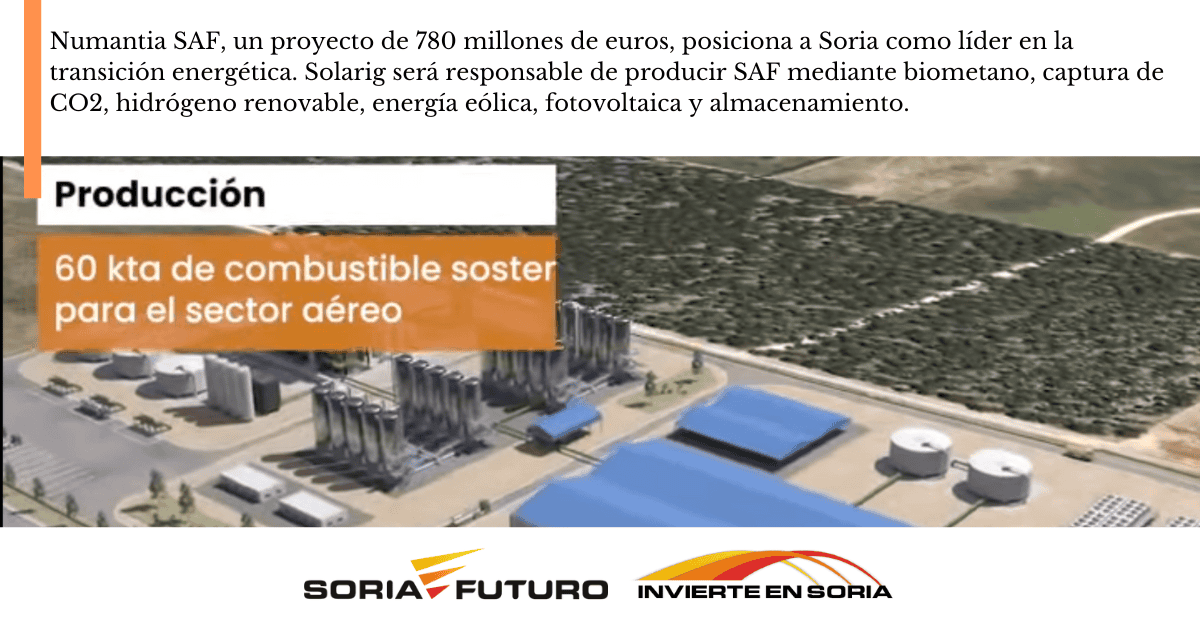 Numantia SAF situa a Soria en el mapa de la transición energética